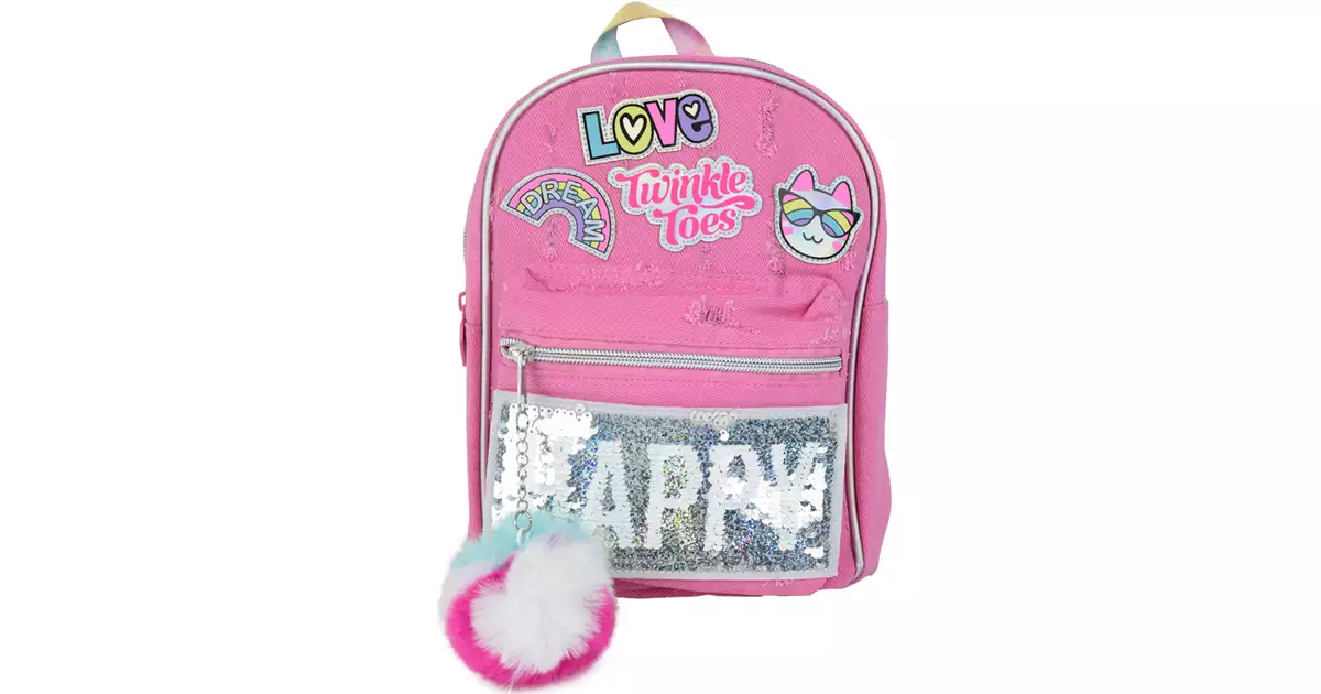 Plecak Skechers Twinkle Toes Backpack SKTT6882-HTPK kolor Różowy ☀️ ...