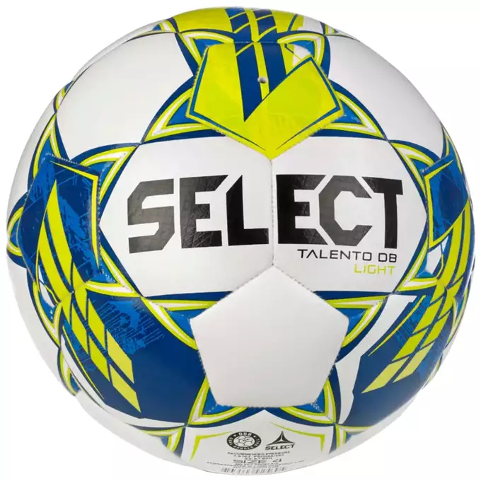 Piłka nożna Select Talento DB Light V23 Ball TALENTO DB WHT-YEL