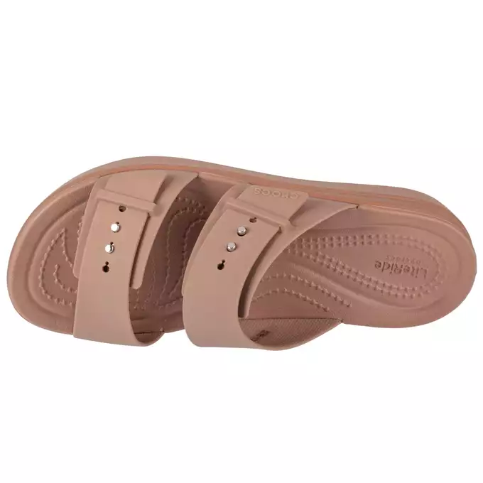 Damskie Klapki Crocs Brooklyn Low Wedge Sandal 207431-2Q9 - SunStyle