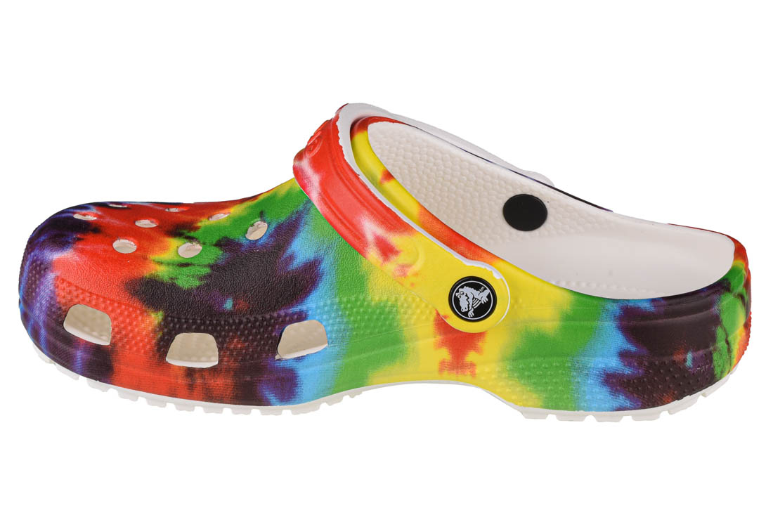 Klapki Damskie Crocs Classic Tie-Dye Graphic Clog 205453-90H kolor ...