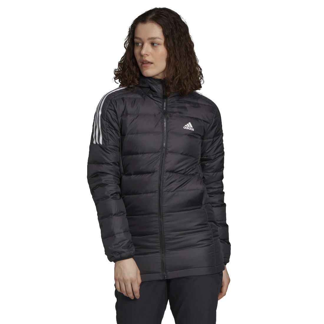 Damska Kurtka adidas Essentials Down Parka Jacket GH4590 kolor Czarny ☀ ...