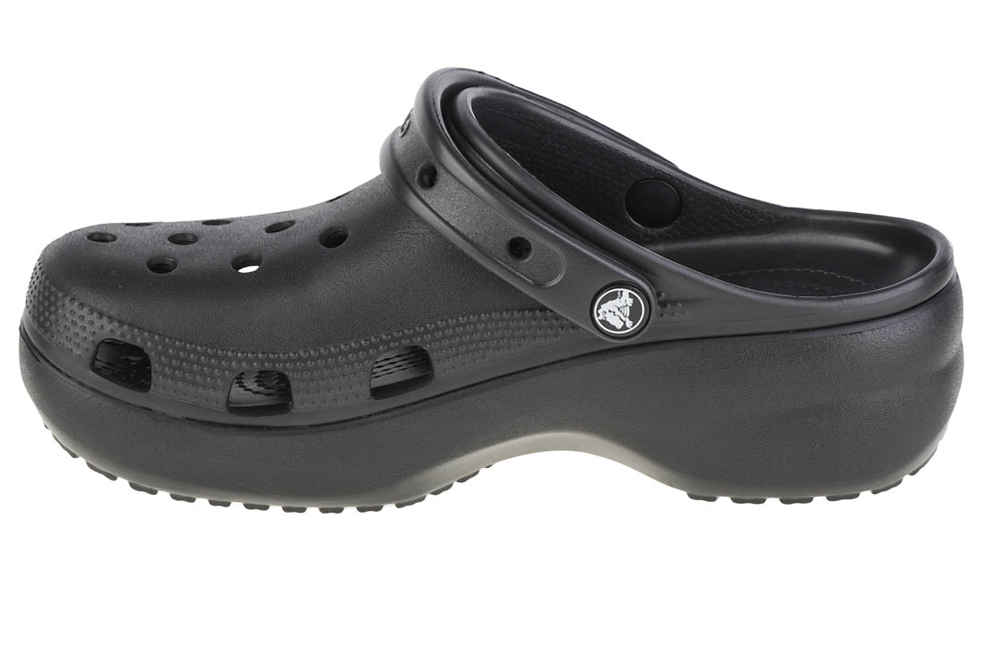 Damskie Klapki Crocs Classic Platform Clog 206750-001 - SunStyle.pl